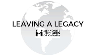 Leaving a Legacy | PPTX