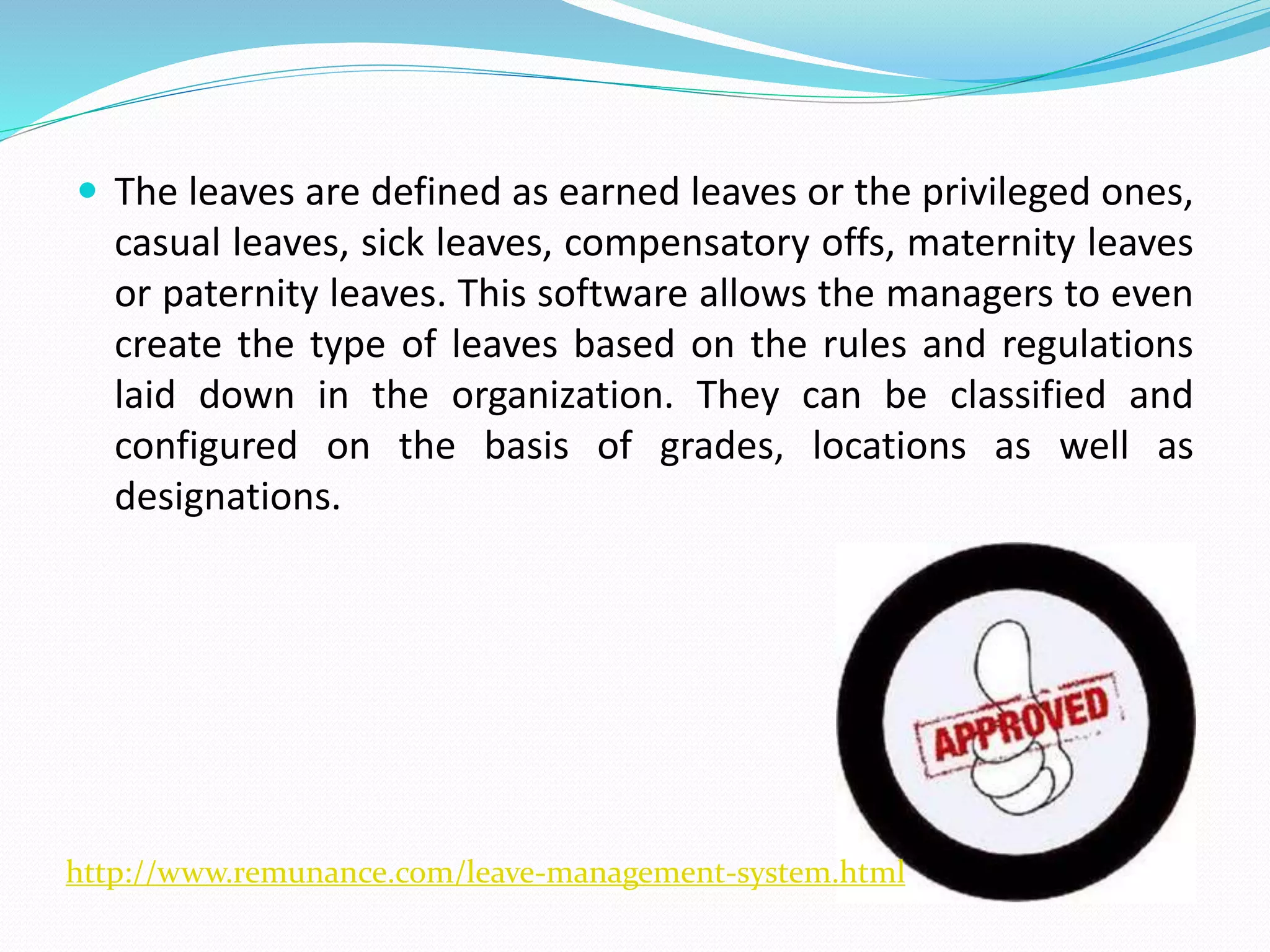 Leave management-system | PPTX
