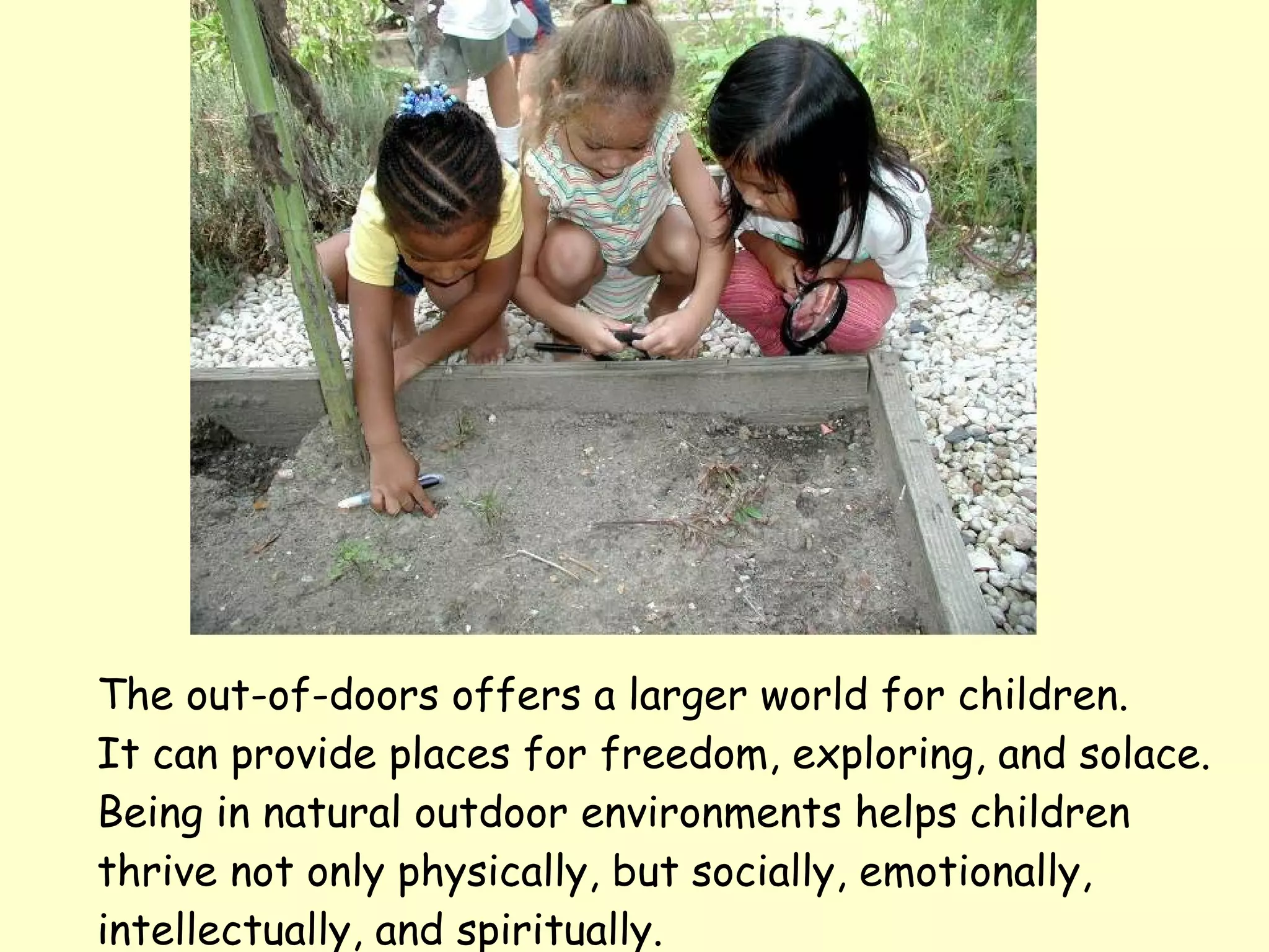 Leave No Child Inside | PPT