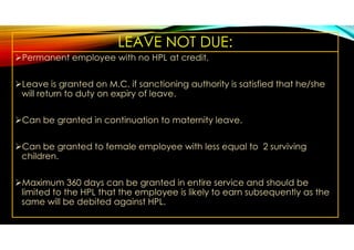 leave-rules.pdf is very important for the employees for government ...