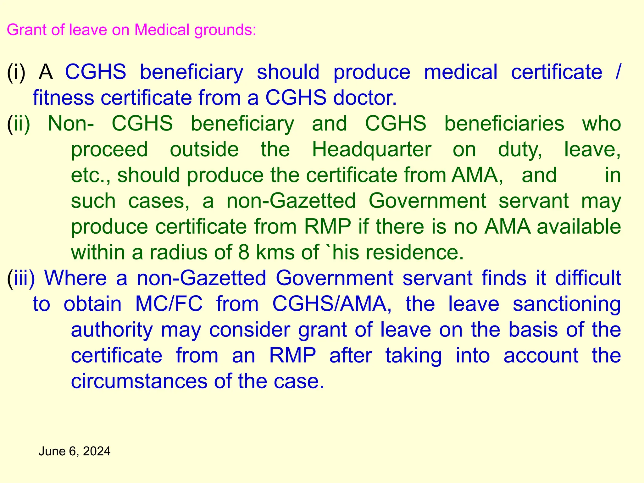 Leave-rules.ppt CCS leave rules 1972 for central govt employees | PPT