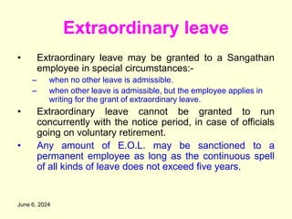Leave-rules.ppt CCS leave rules 1972 for central govt employees | PPT