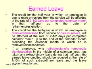 Leave-rules.ppt CCS leave rules 1972 for central govt employees | PPT