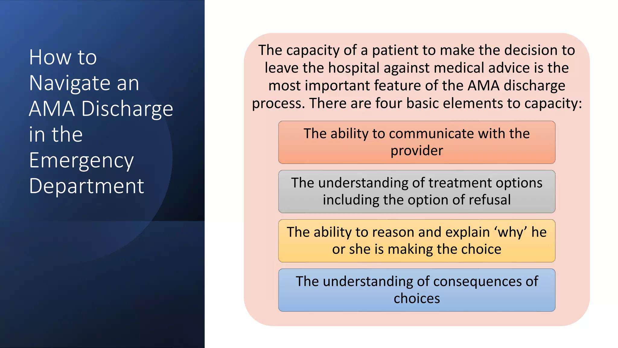 Leave against medical advice | PPTX