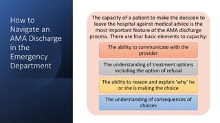 Leave against medical advice | PPTX