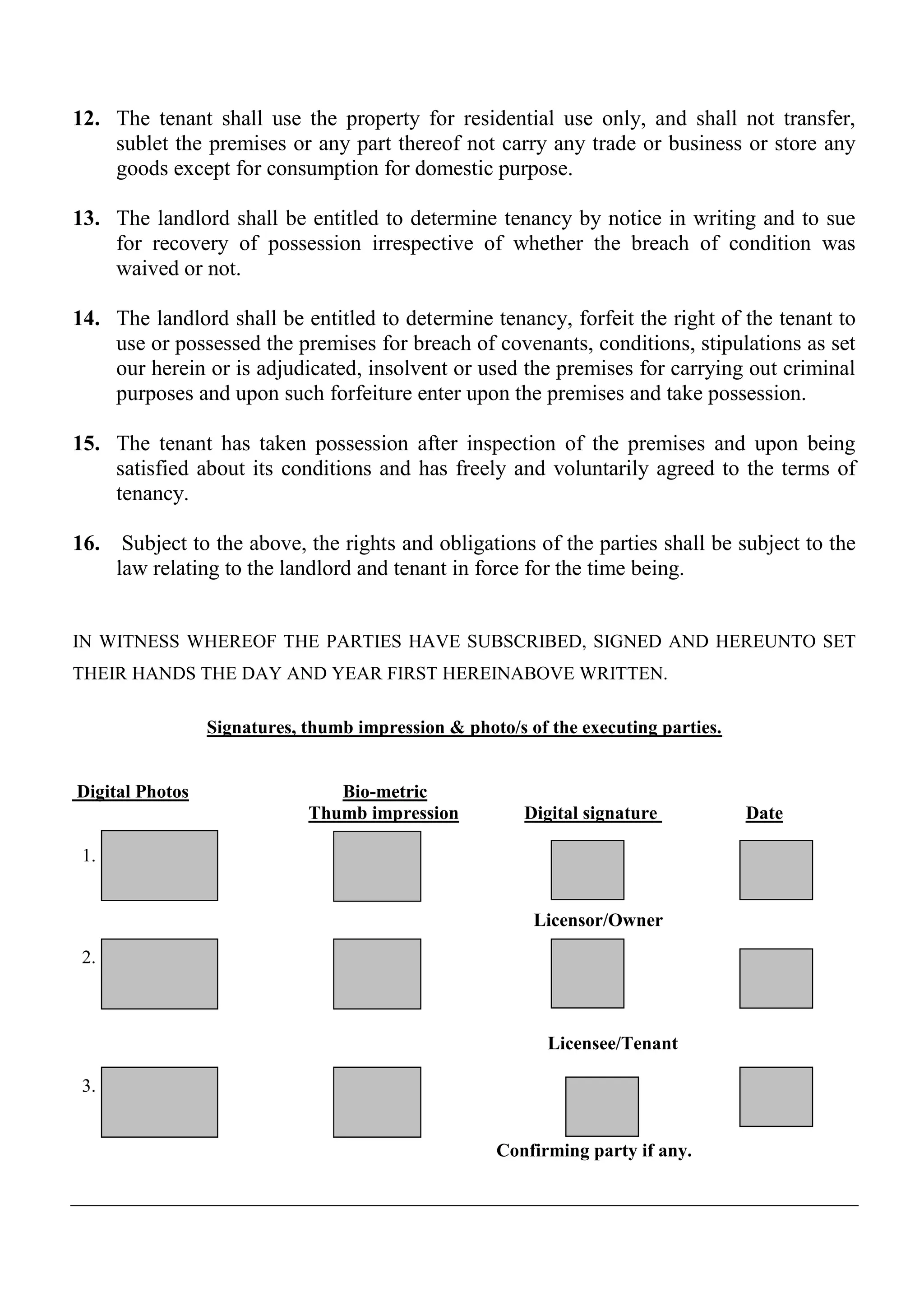 Leave and licenses agreement - Mumbai | PDF