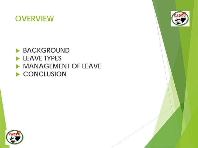 Leave Dispensation in Education, Jacques Adams, SADTU.pdf