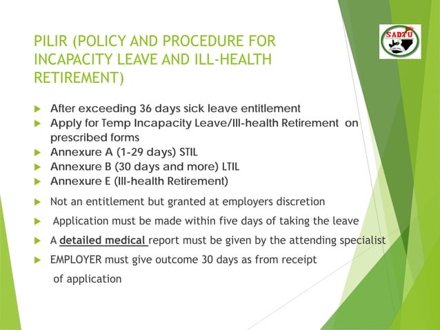 Leave Dispensation in Education, Jacques Adams, SADTU.pdf