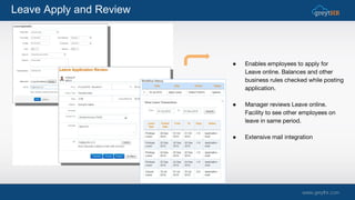 Leave management System | PDF