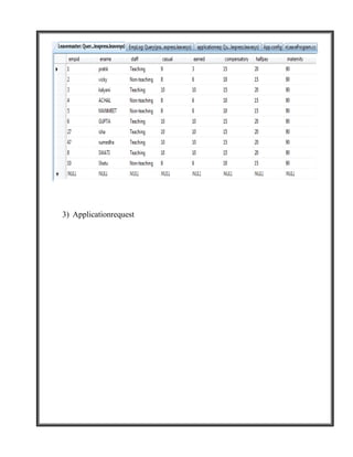 Leave management System | DOCX