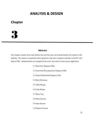 Leave management system chp 1 4 | DOC
