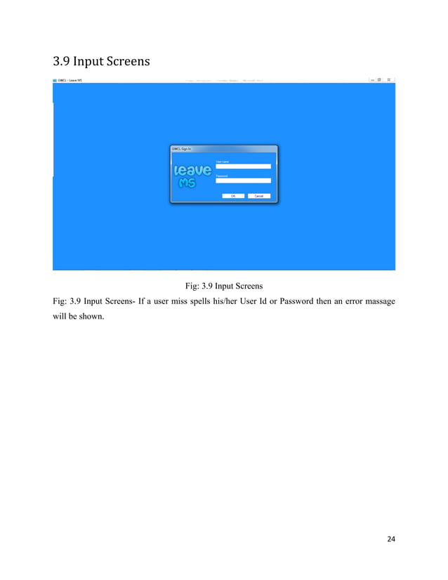 Leave management system chp 1 4 | DOC | Computing | Technology & Computing