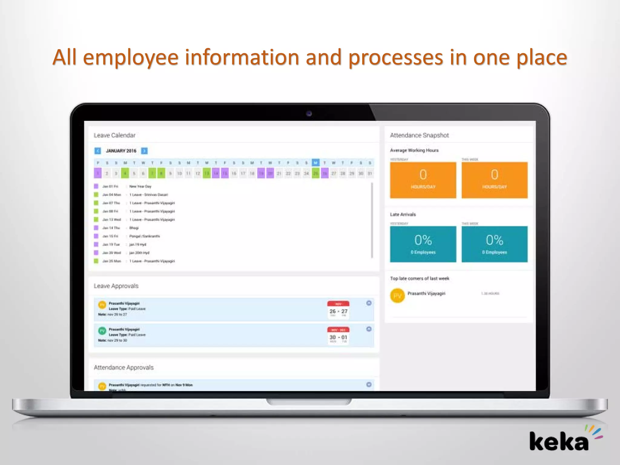 Leave management system - Keka | PDF