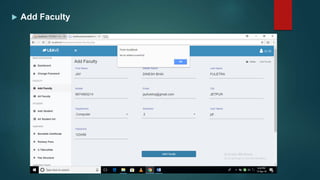 Leave management system | PPTX
