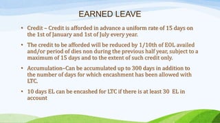 Leave rules | PPTX