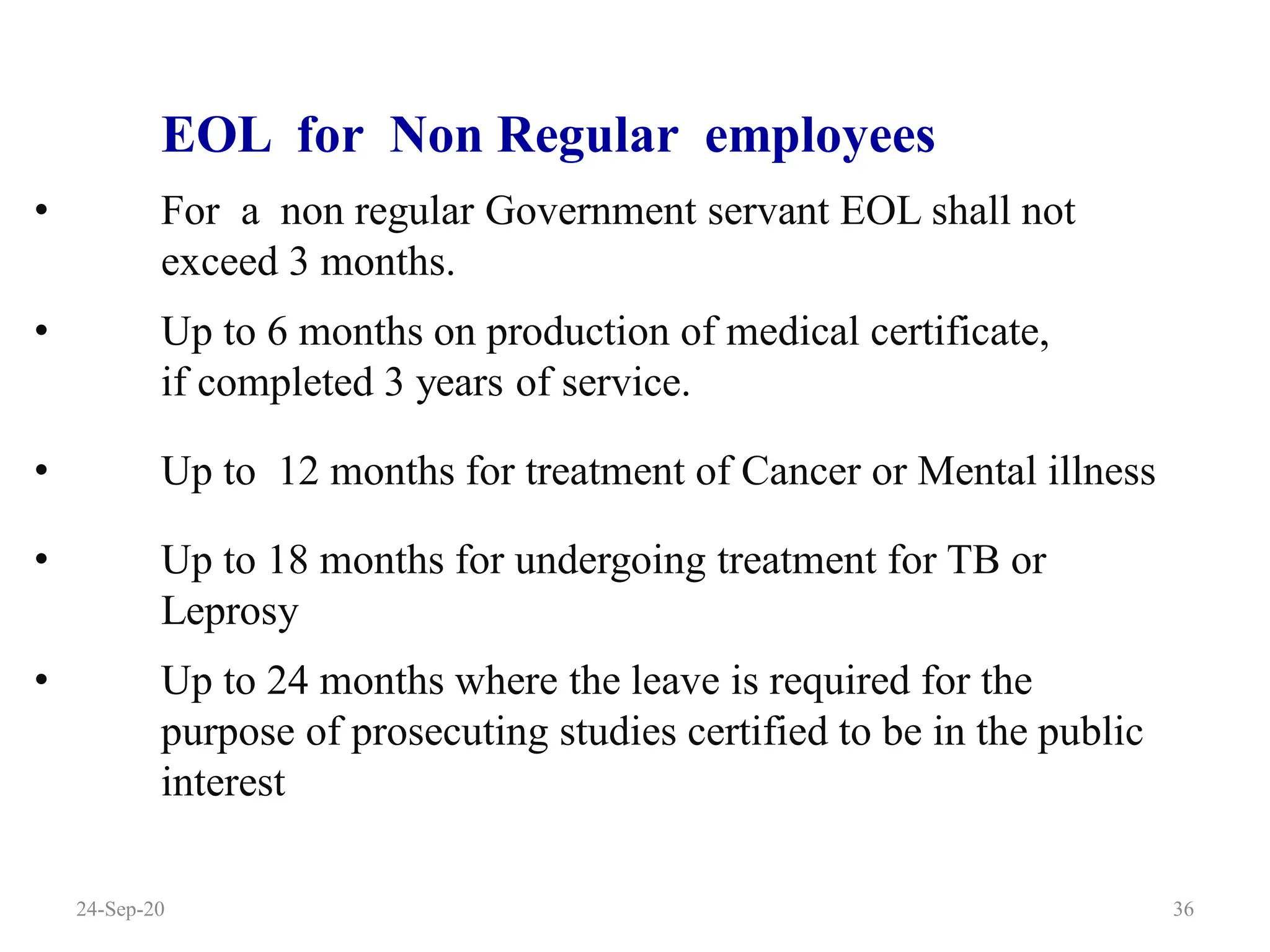 LEAVE RULES of telangana state government employeespdf | PDF