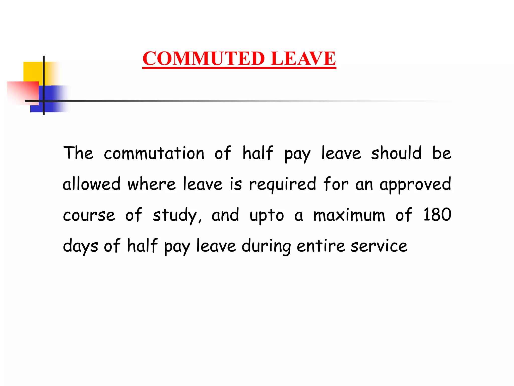 Leave rules latest | PPTX