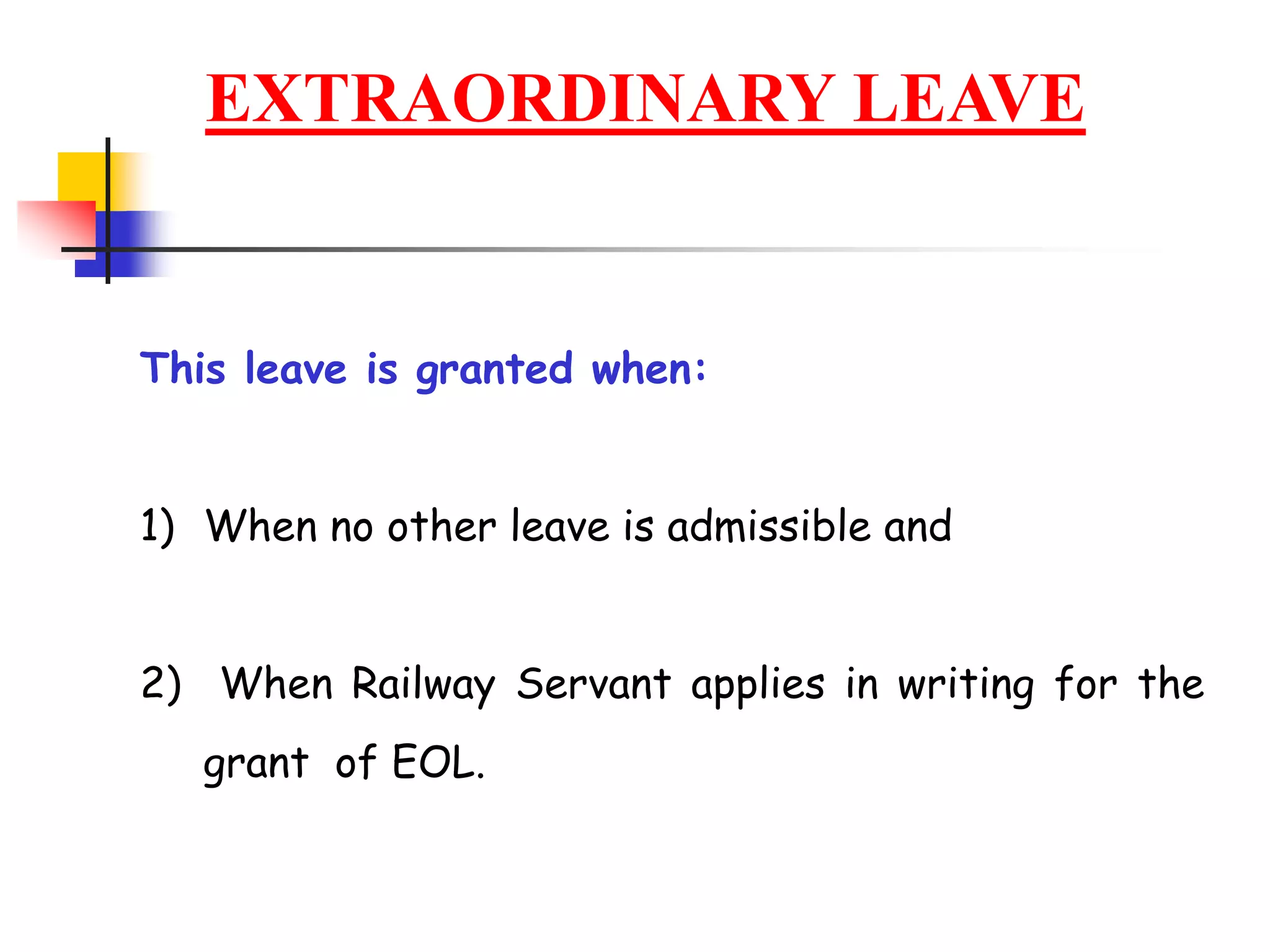 Leave rules latest | PPTX