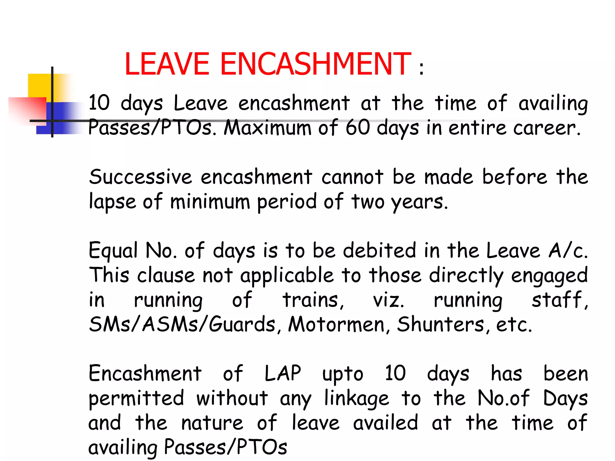Leave rules latest | PPTX