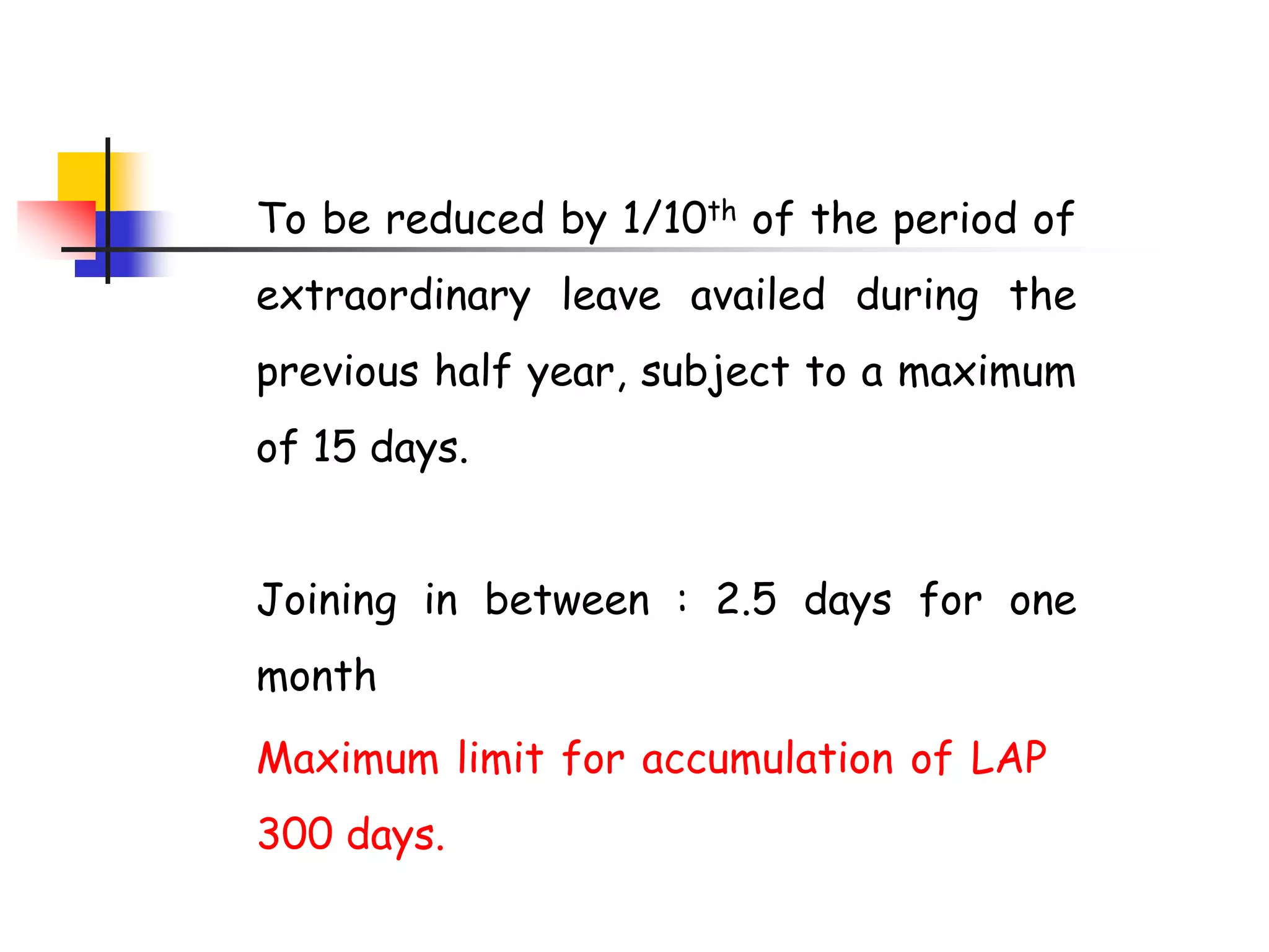 Leave rules latest | PPTX