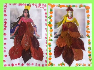 Creations using leaves! | PPT