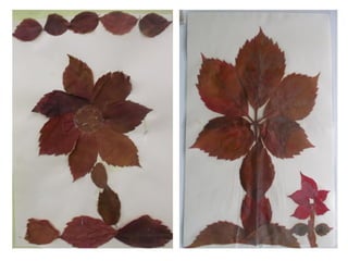 Creations using leaves! | PPT