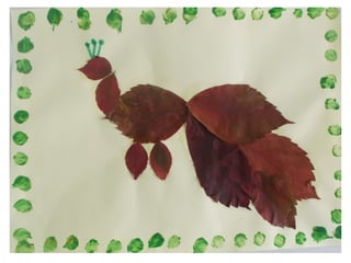 Creations using leaves! | PPT
