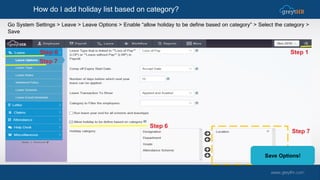 Leave year-end process FAQ | PPT