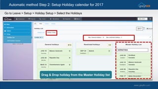 Leave year-end process | PDF
