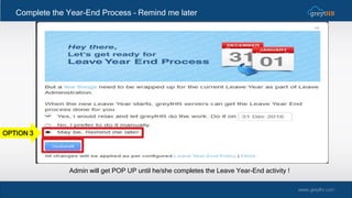 Leave year-end process | PDF