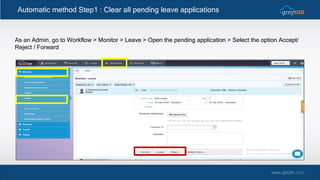 Leave year-end process | PDF