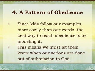 Leaving a Godly Inheritance | PPT