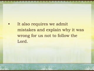 Leaving a Godly Inheritance | PPT