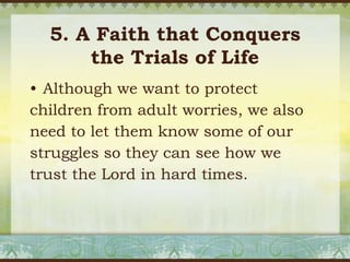 Leaving a Godly Inheritance | PPT