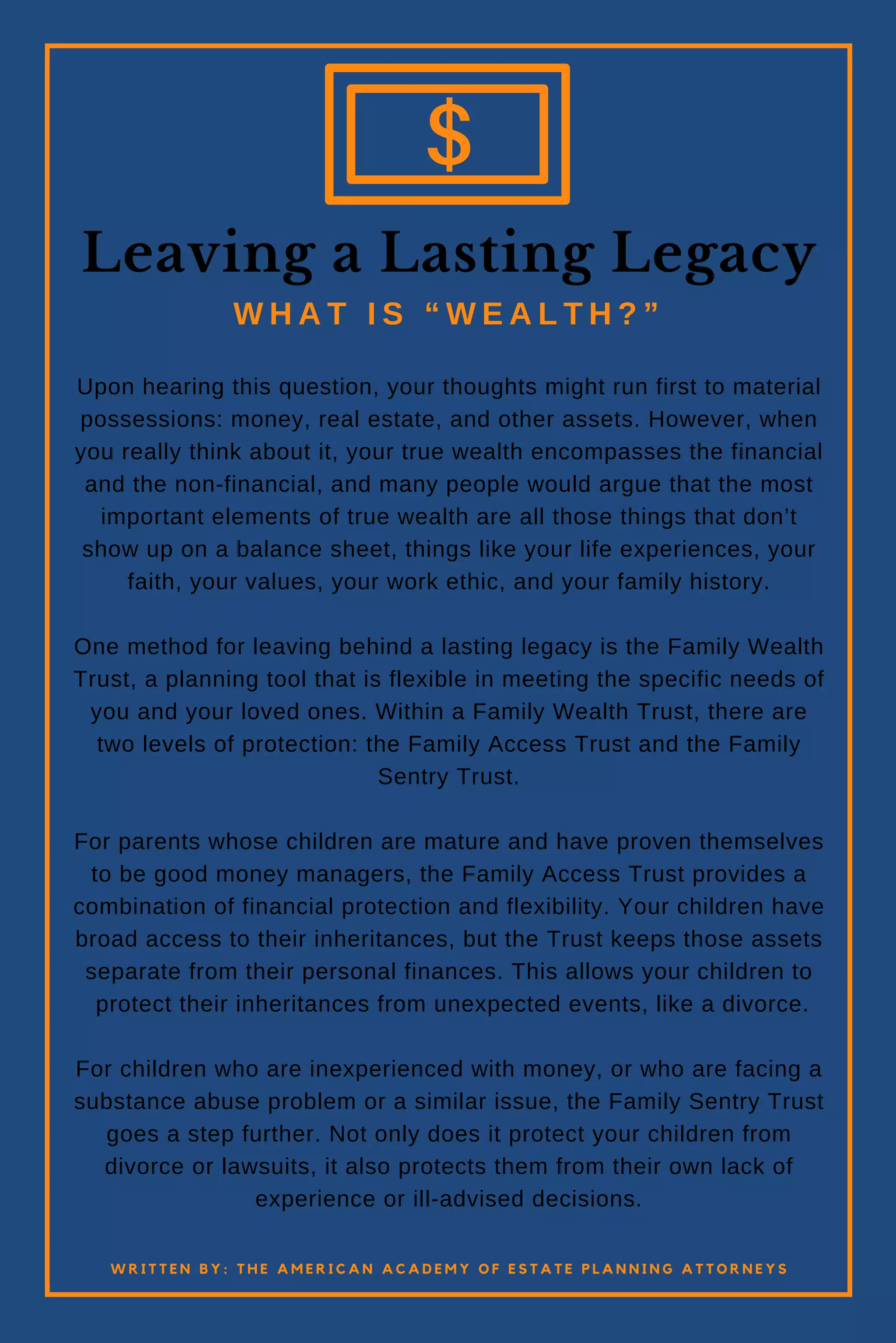 Leaving a Lasting Legacy | PDF