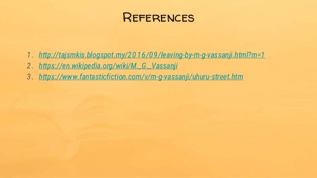 Leaving by M.G Vassanji - Author and Synopsis