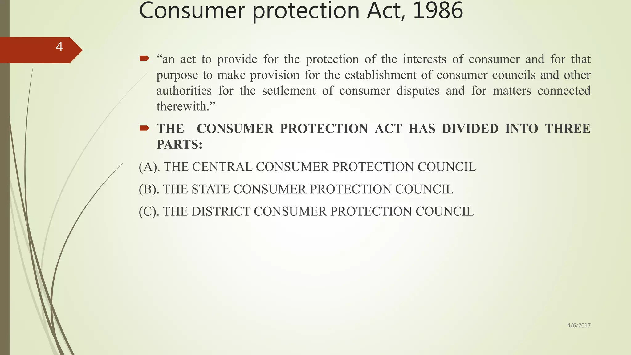 consumer protection council and their rights | PPTX