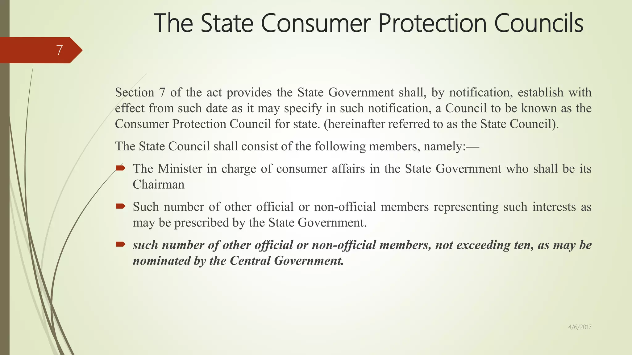 consumer protection council and their rights | PPTX