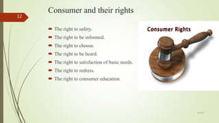 consumer protection council and their rights | PPTX