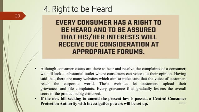 consumer protection council and their rights | PPTX