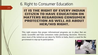 consumer protection council and their rights | PPTX