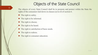 consumer protection council and their rights | PPTX