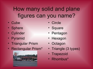 Lebanon Geometric Shapes | PPT