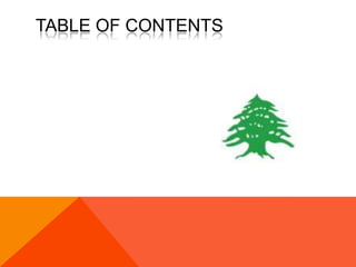 Lebanon | PPTX
