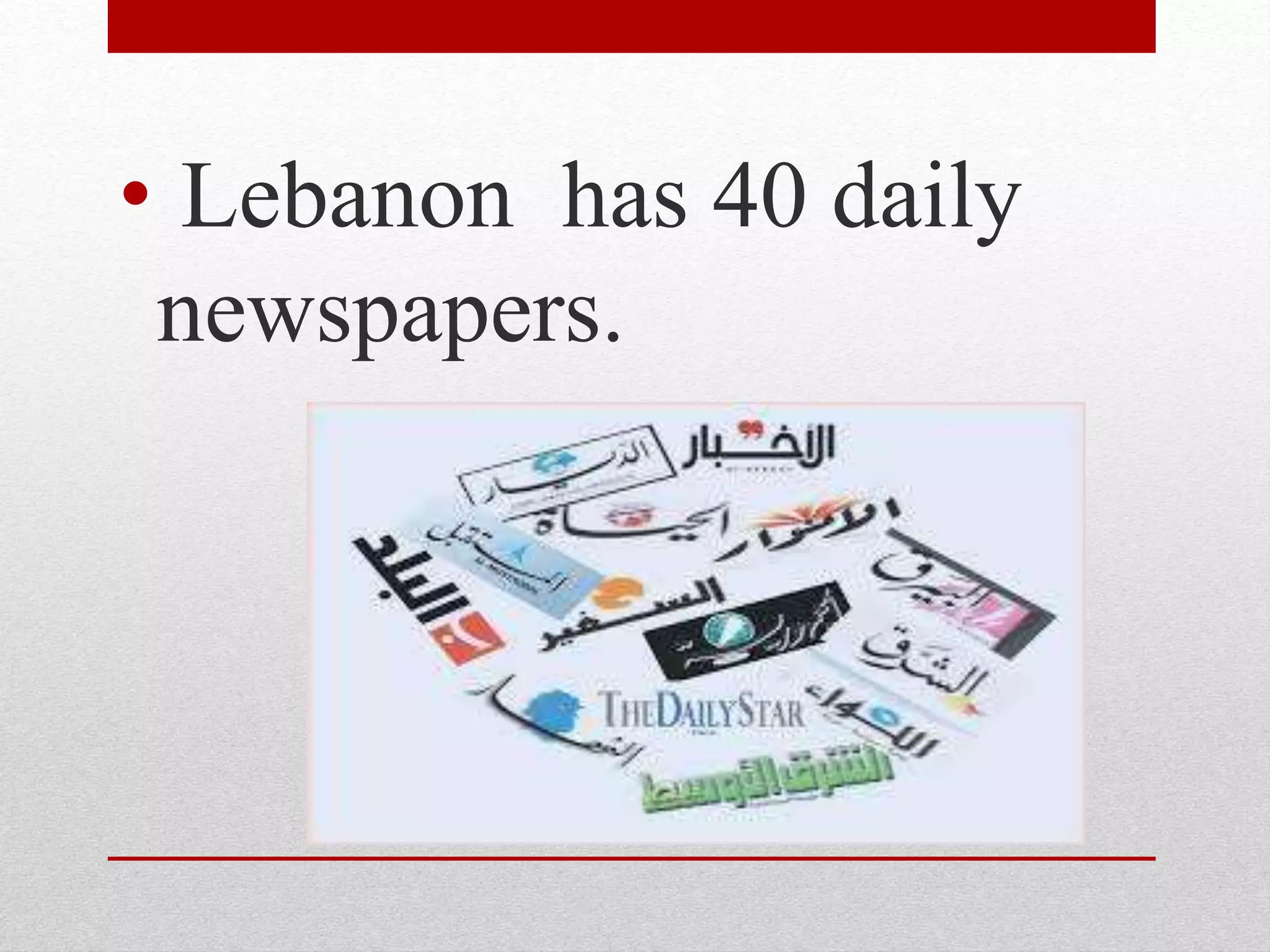 Lebanon Facts Activity | PPT