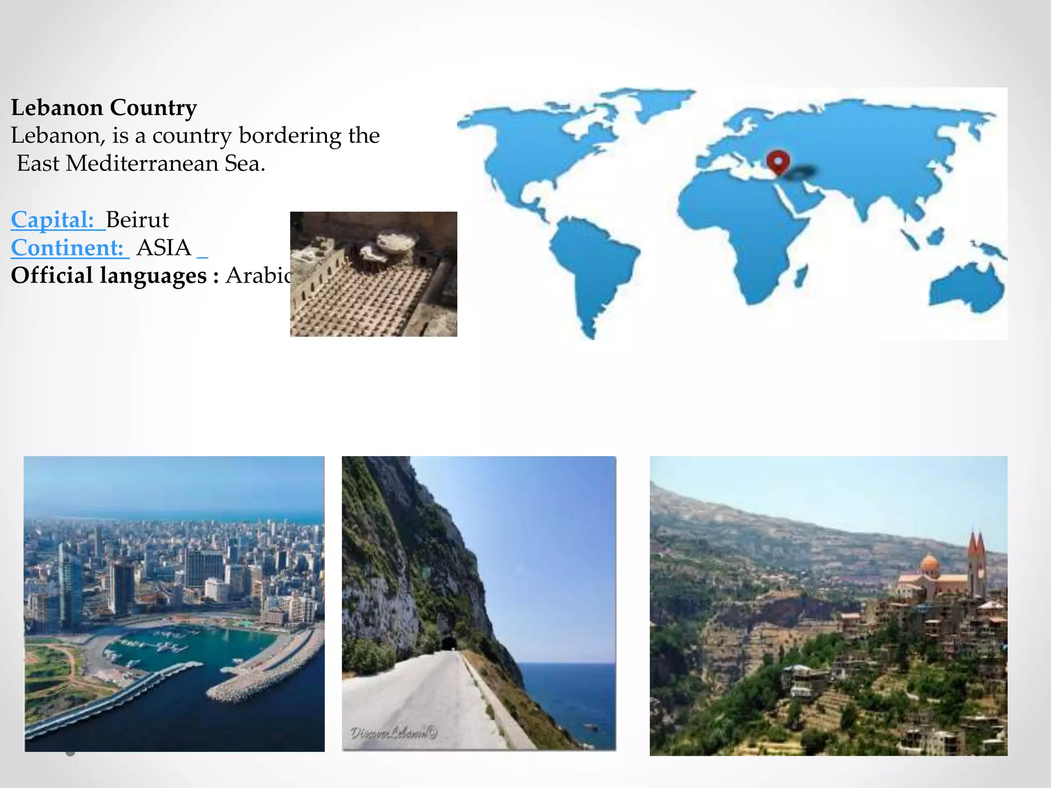 Lebanon protected areas | PPTX