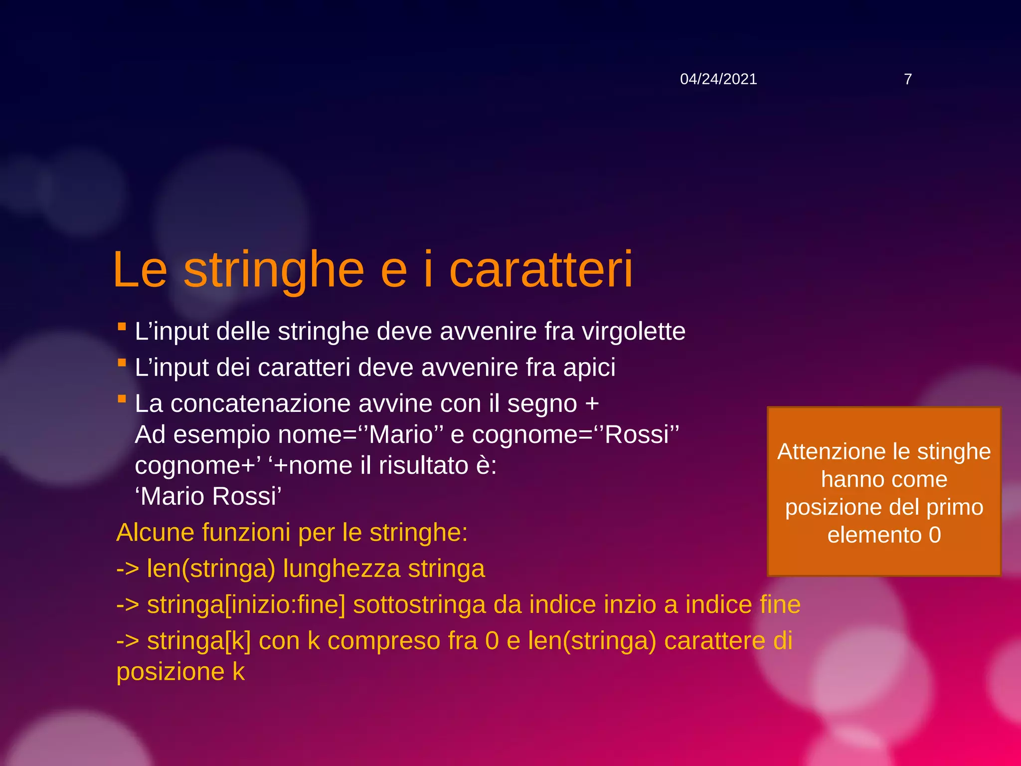 Le basi di Pytthon 3 - Fondamenti n.1 | PDF