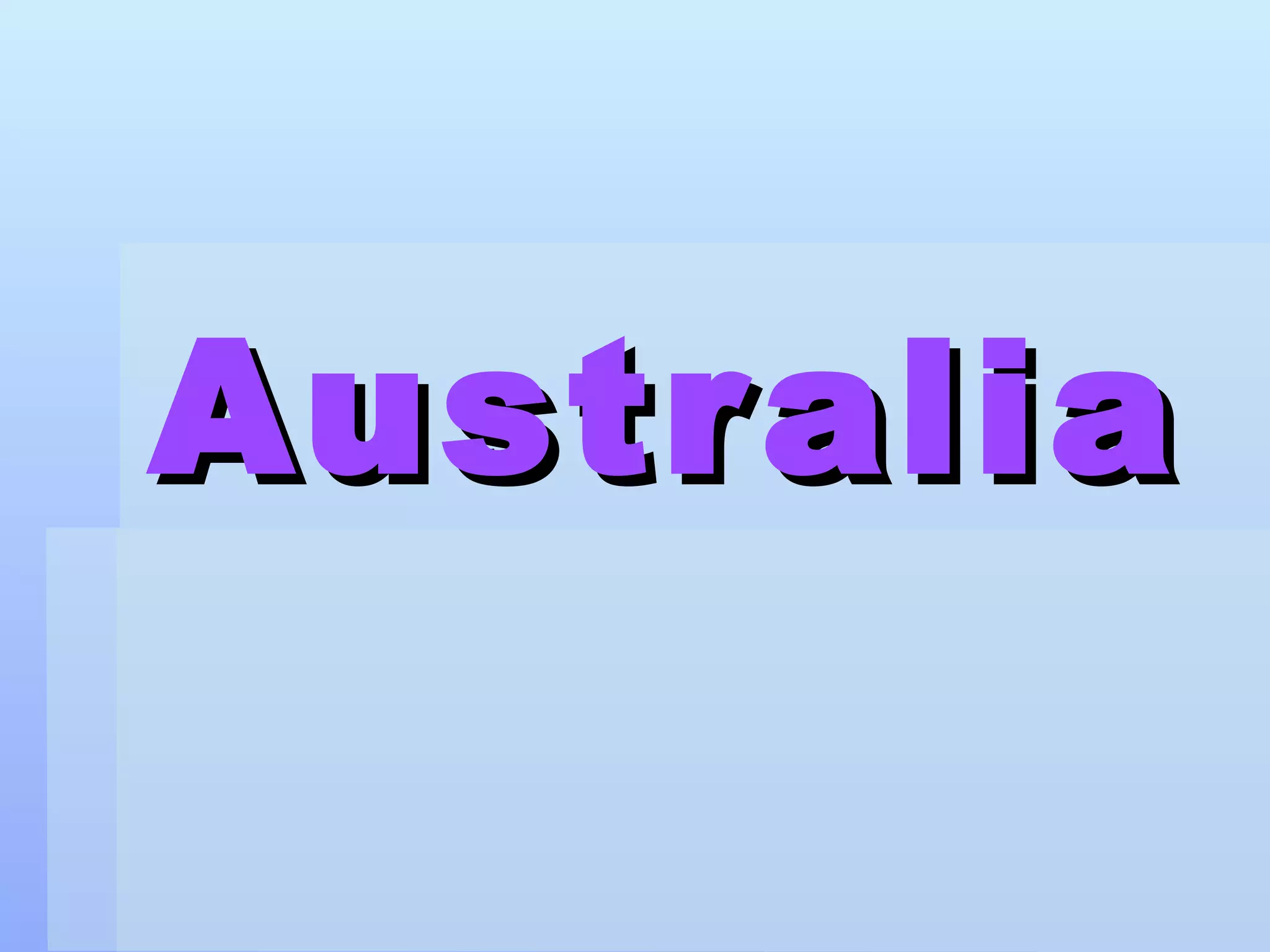 Australia | PPT | Australia and Oceania Travel | Travel Locations
