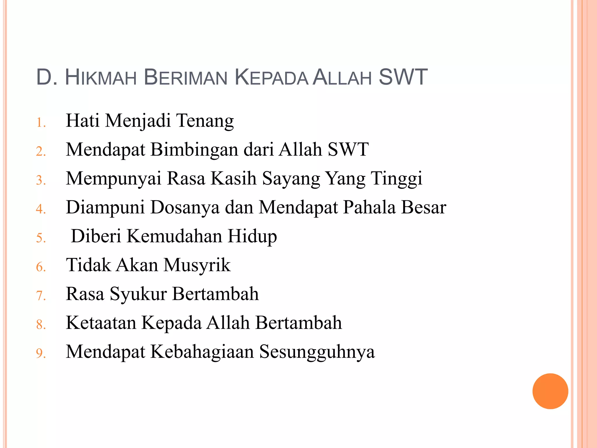 Lebih dekat dengan allah swt | PPT