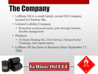Leblanc oil | PPTX